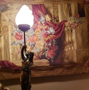 french collection | Other | French Antique Lamp Stand | Poshmark